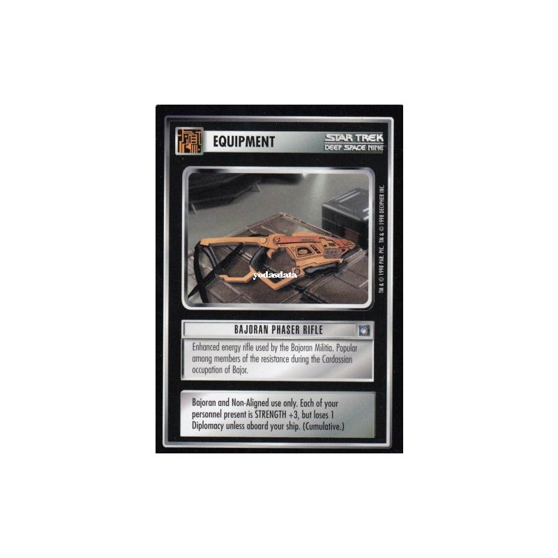 Bajoran Phaser Rifle, 0,68