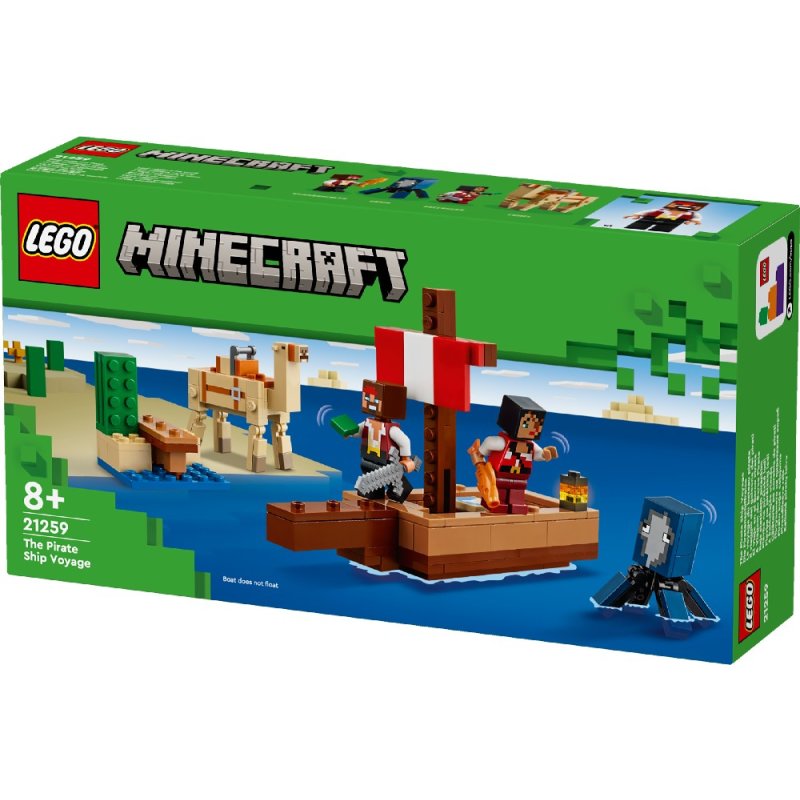 LEGO Minecraft - 21259 Die Piratenschiffreise, 12,99