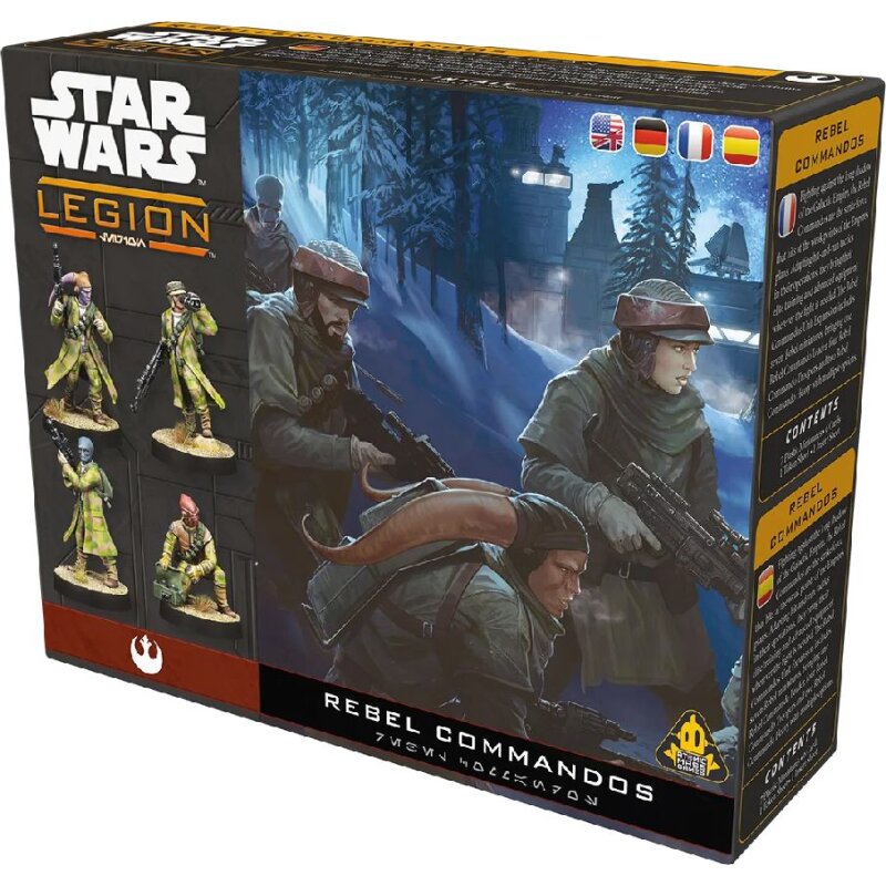Star Wars: Legion - Rebel Commandos - Erweiterung - MULTI, 45,99